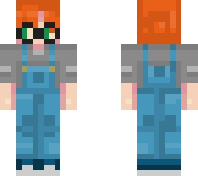 lame ginger nerd boy | Minecraft Skin