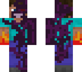 more corrupted steve | Minecraft Skin