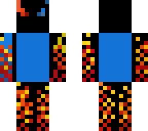 Obsidian forming | Minecraft Skin