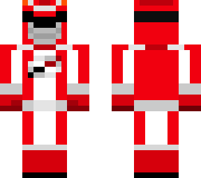 red power rangers | Minecraft Skins