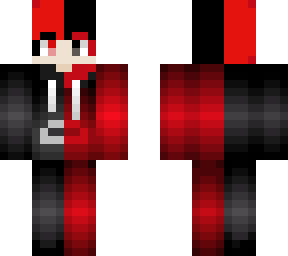 Red and black | Minecraft Skin