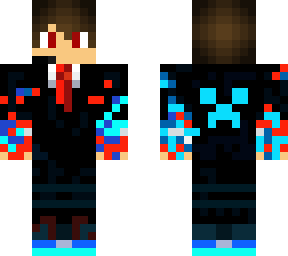 RextonRex Bedwars Rush Skin | Minecraft Skin