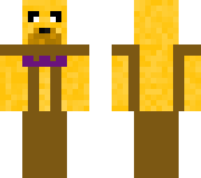 Stylised Fredbear Minecraft skin | Minecraft Skin