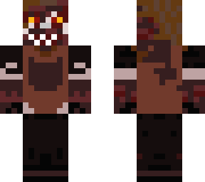 The Fiend (Bray Wyatt) burnt | Minecraft Skin