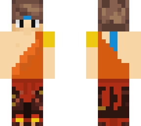 airbending master Fang | Minecraft Skin