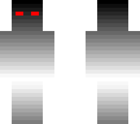 Black and white shadow guy | Minecraft Skin