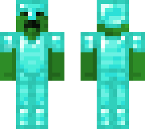 diamond creeper | Minecraft Skins