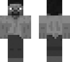 gray steve | Minecraft Skin