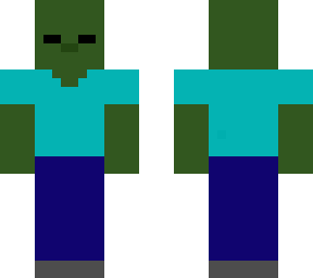low quality zombie | Minecraft Skin