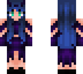 my version of the blue dragon | Minecraft Skin