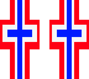 Norway flag | Minecraft Skin