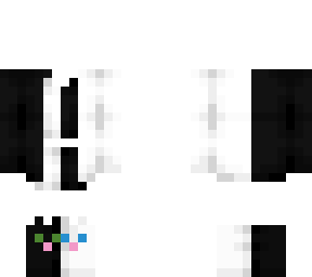 OB - Cat Black & White Matching Fit | Minecraft Skin