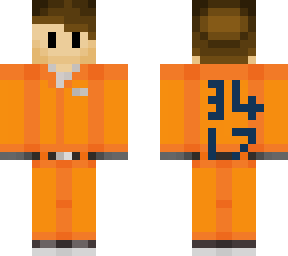 Prisoner 3417 number | Minecraft Skin