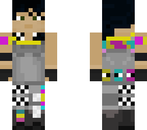 Rainbow Racer (Fortnite) | Minecraft Skin