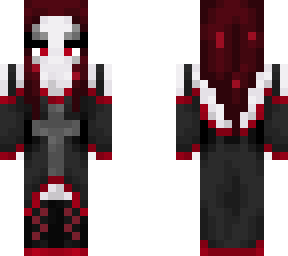 red goth | Minecraft Skin