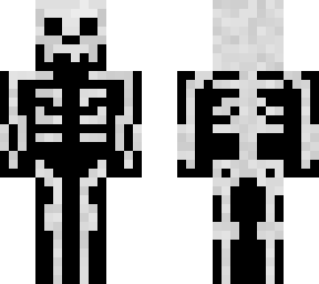 skeleton guy | Minecraft Skin