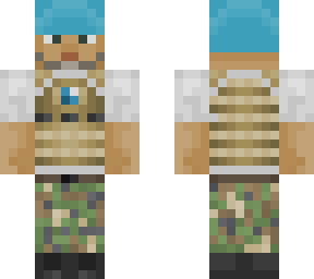 United Nations Peacekeeper 2 | Minecraft Skin