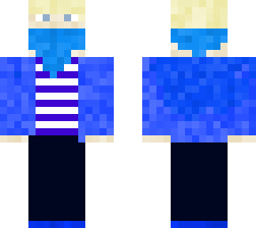Blue bandit C | Minecraft Skin