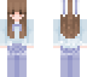 chica azul | Minecraft Skins