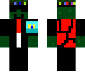 Cool Turtle Body Guard | Minecraft Skin