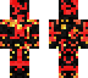 Fire god | Minecraft Skin