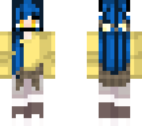 Foxy Flowers Couple | Minecraft Skin