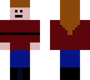 mullet man | Minecraft Skin