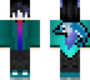 Dolphin back art | Minecraft Skin