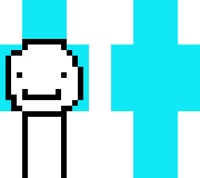 dream cyan | Minecraft Skin