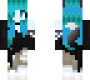 Halloween ghost fox | Minecraft Skin