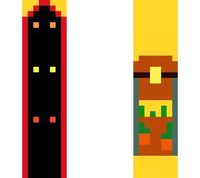 Minecraft Dungeons custom-made merchant | Minecraft Skin