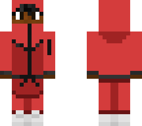 red nike tech | Minecraft Skins