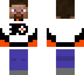 Philadelphia Flyers Reverse Retro 2.0 Jersey | Minecraft Skin