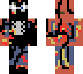 venomized spider man | Minecraft Skin
