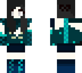 warden girl | Minecraft Skins