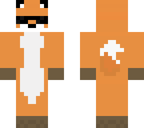 Cool Fox (Skin template by Agent20) | Minecraft Skin