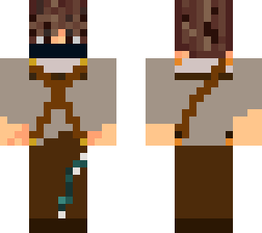 Eastern Elemets skin with mask | Minecraft Skin