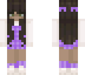Emma with bows | Minecraft Skin