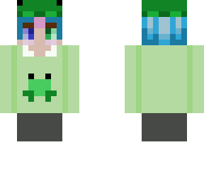 blue frog | Minecraft Skins