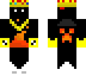 Golden Black | Minecraft Skin