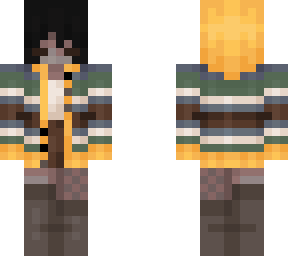 yellow raincoat | Minecraft Skins