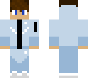 NIKE Tech Bleu | Minecraft Skin