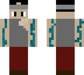 ultimate fire bender | Minecraft Skin