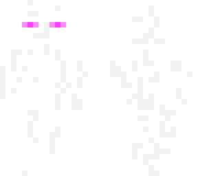 black and white enderman | Minecraft Skins