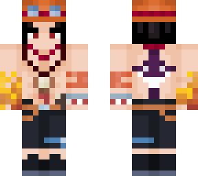 ace one piece | Minecraft Skins