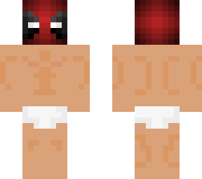 Deadpool Underwear (Template) | Minecraft Skin
