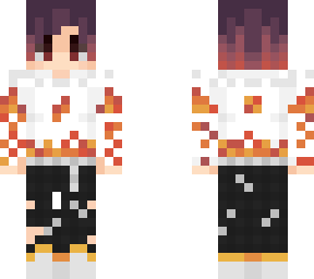 Fire boy | Minecraft Skin