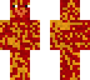 Lava Man | Minecraft Skin