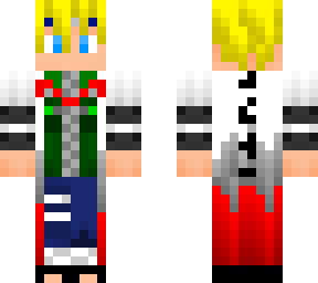 Minate Namikaze | Minecraft Skin