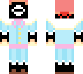 One Eye and cleaning clothes | Minecraft Skin